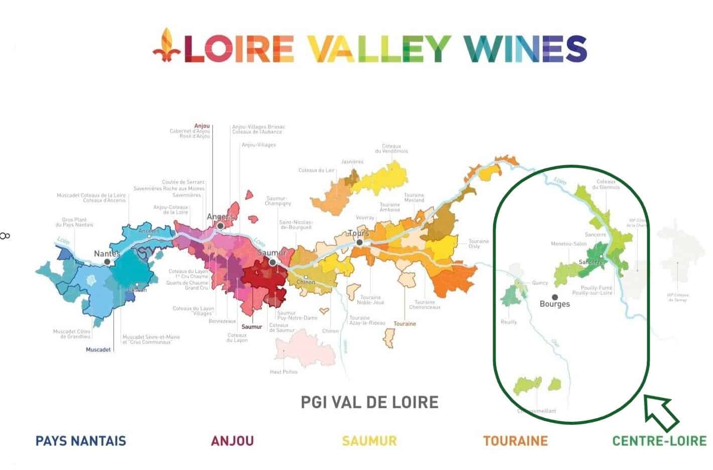 Loire Central: muito mais do que Sancerre e Pouilly-Fumé - Wine Fun